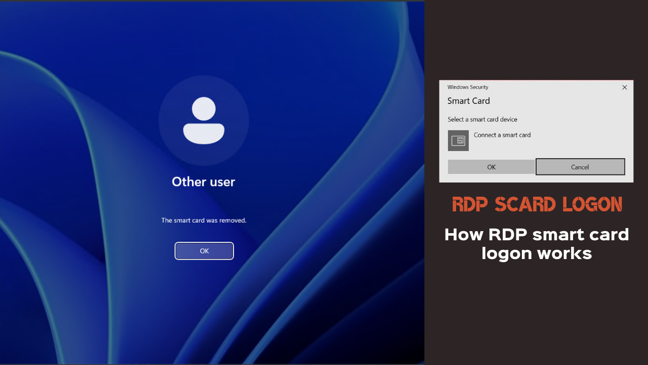 How RDP smart card logon works | TheBestTvarynka